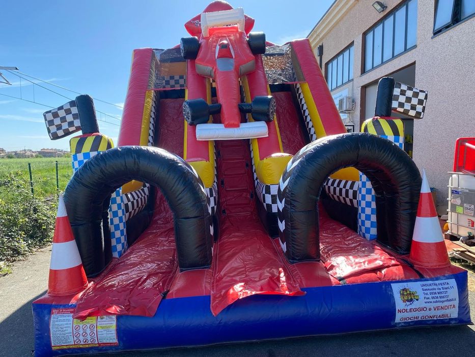 Tobogan gonflabil 2 pante profesional formula slide. Topogan 7 m ...