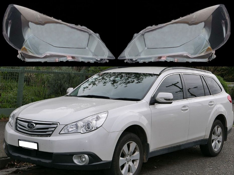 Комплект Стъкла за фарове на Subaru Outback MK5, Legacy MK5/Субару гр ...