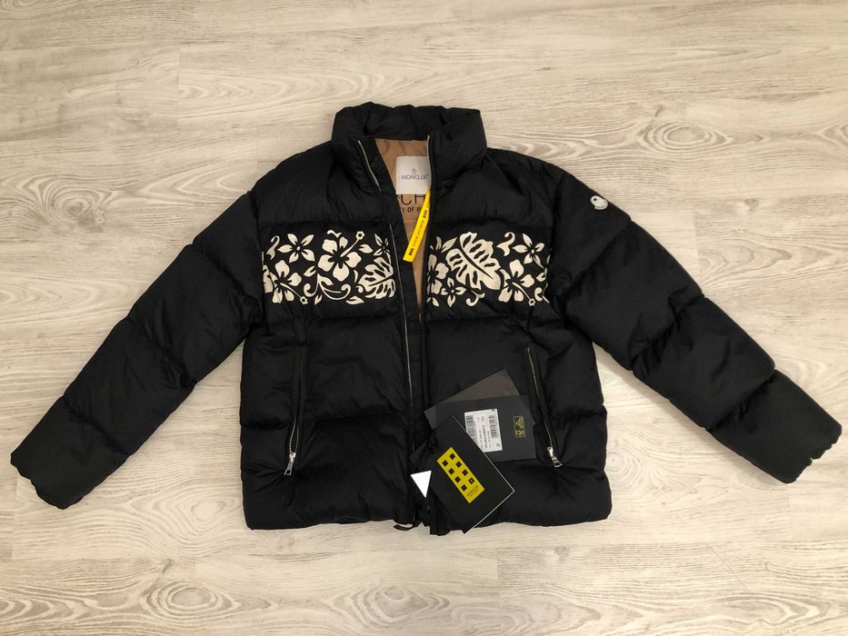 Moncler X Palm Angels, geaca barbateasca M sau 1, retail 1625 euro ...