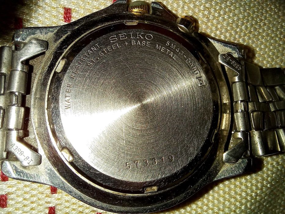 CASIO DW-403/Seiko KINETIC Indicator 5M43-0A80/Dunlex/FORTINA/ из 90-х ...