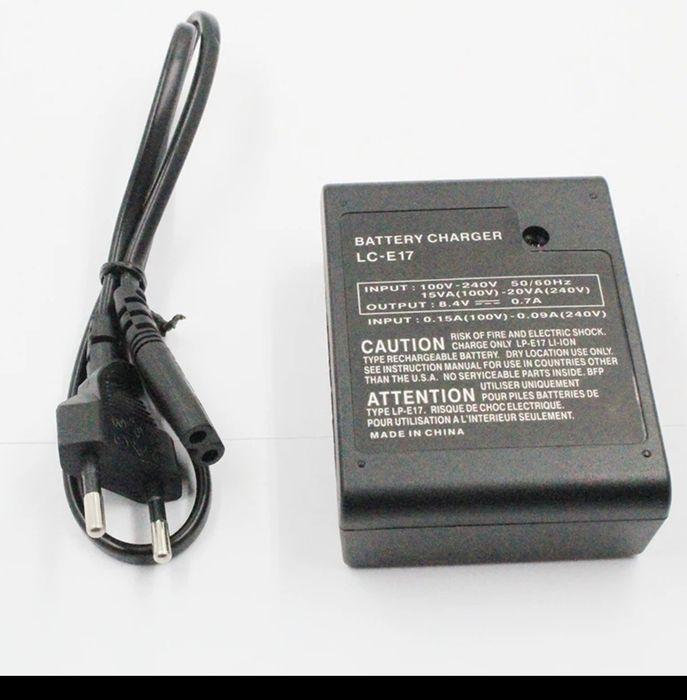 Incarcator LC-E17 pt Canon LP-E17 200D 750D 760D 800D M5 M6 X8i T6 T6i ...