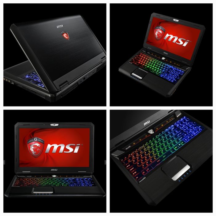 Laptop gaming 3K MSI Dominator PRO i7 GTX 8GB SSD 256GB RGB keyboard ...