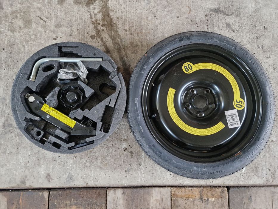 Kit pana roata rezerva Audi A3 8p Golf 5 6 octavia 125 70 18 Falticeni ...