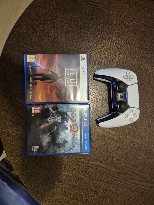 PS5 Slim 1tb cu disk + doua jocuri, utilizat rar, inca in garantie Iasi ...