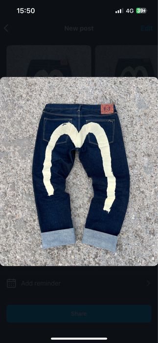 Evisu daicock big m vintage y2k opium carti archive undercover jeans ...