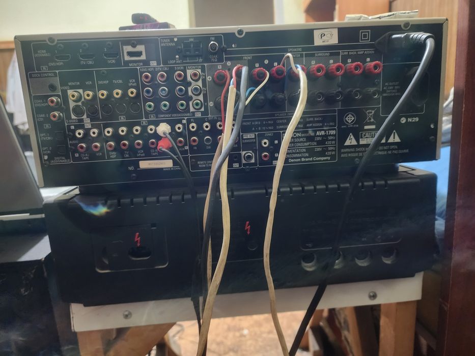 Ресивер denon avr-1709: 250 у.е. - Усилители / ресиверы Самарканд на Olx