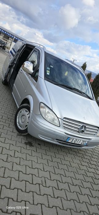 Mercedes vito viano modelul lung 9 locuri schimb doar cu dubă Deda • OLX.ro