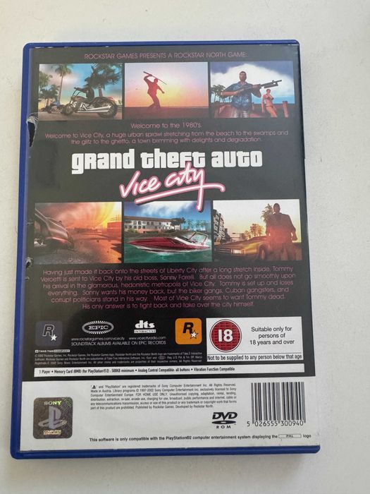 GTA Vice city и GTA San Andreas за PS2 гр. Аксаково • OLX.bg