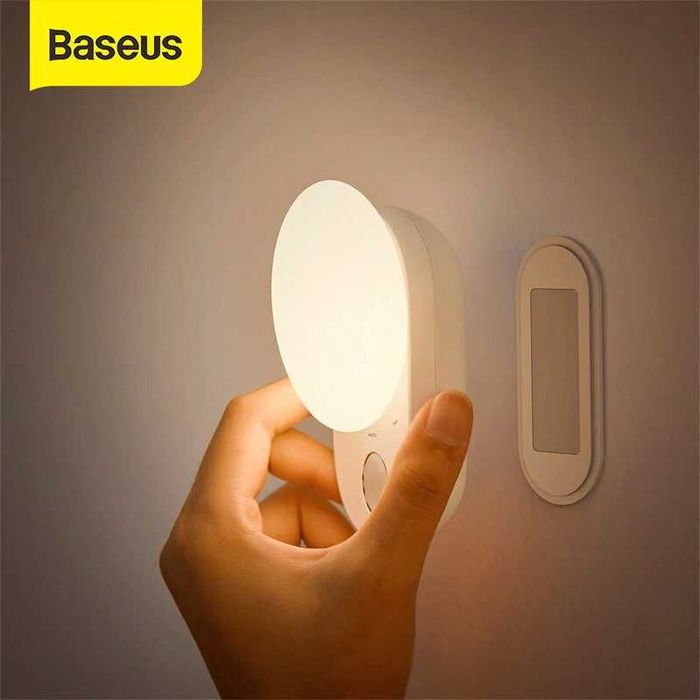 Baseus Sensor Full Moon Light Ночной Светильник с Датчиком Движения: 20 ...
