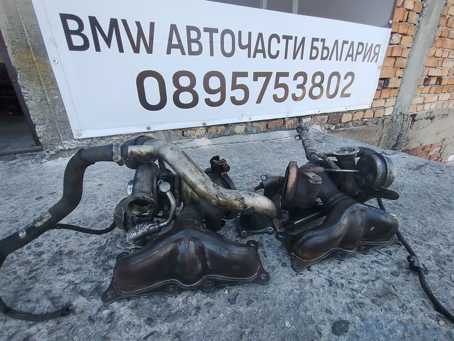Комплект турбини за БМВ N54 B30 BMW 335i 335xi N54 E90 E91 E92 E93 с. Казичене • OLX.bg