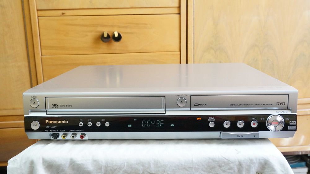 DVD recorder combo VHS Panasonic DMR-ES35 SQPB stereo-Hi-Fi Cluj-Napoca ...