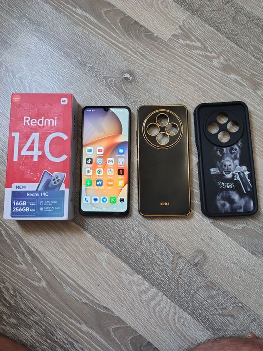 Xiaomi Redmi 14C - 8GB RAM / 256GB ROM - Nou, cu 2 huse protecție inc ...