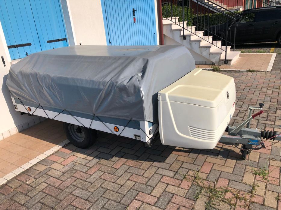 Remorca rulota Trigano import Italia ca noua Oradea • OLX.ro