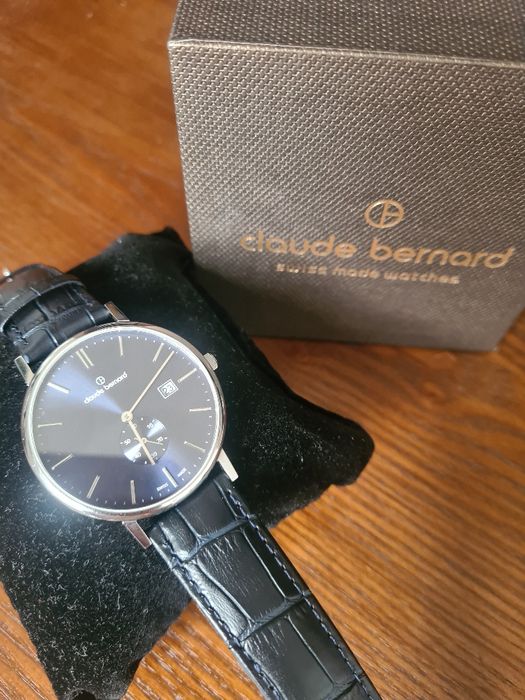 Ceas nou Claude Bernard Slim Line Small Second Visan • OLX.ro