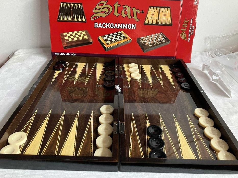 Joc Table - model CLASIC (joc de Table) NOU - Lux lemn lacuit. SIGILAT ...