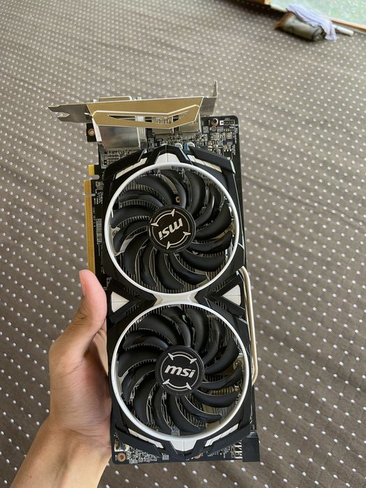 MSI RX 580 8 gb 256bit: 55 у.е. - Комплектующие Самарканд на Olx