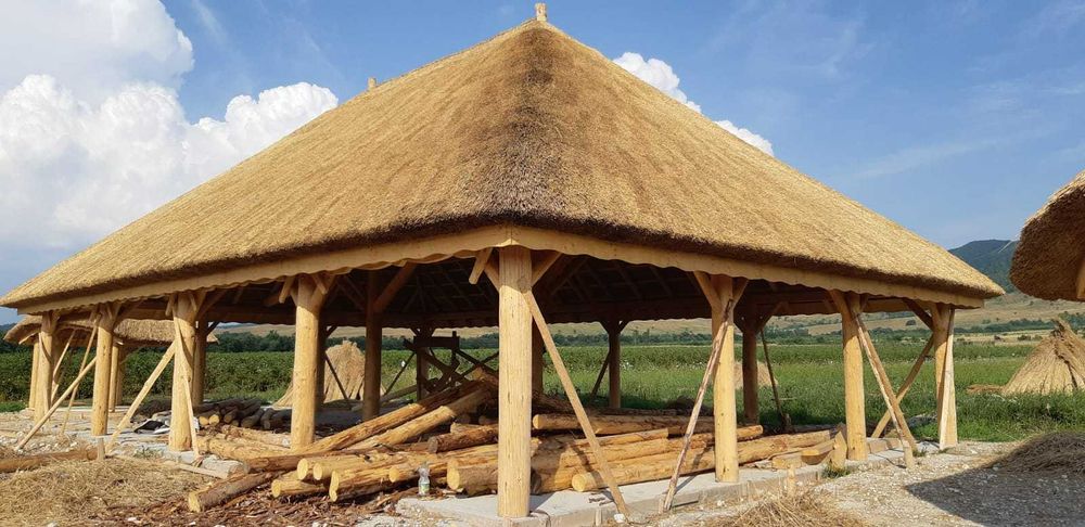 SNOPI STUF/ REED BUNDLES, Acoperis stuf, Umbrele stuf, FACTURA ...