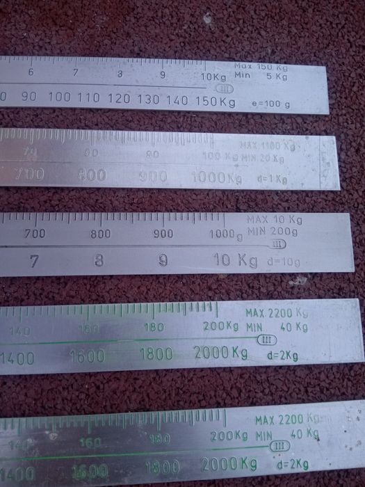 Rigle cantar (ștanțate), din aluminiu Sacele • OLX.ro