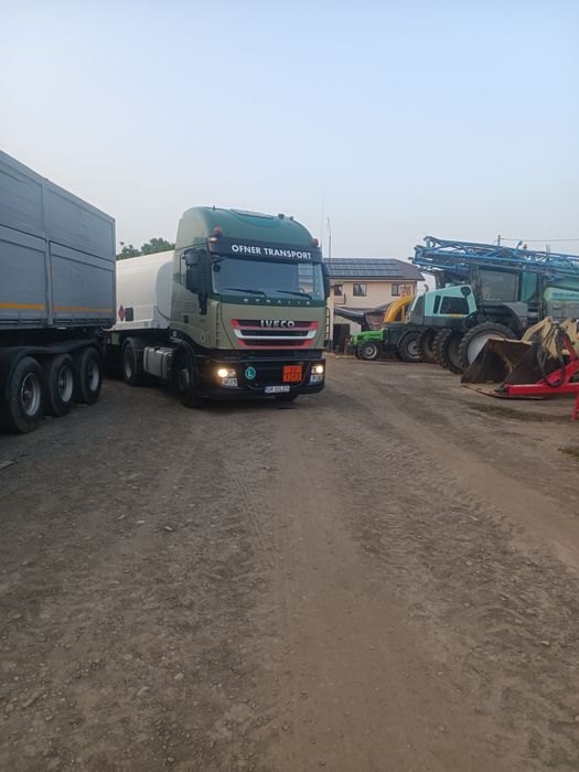 Vând ansamblu Iveco stralis plus semiremorca cisterna Singureni • OLX.ro