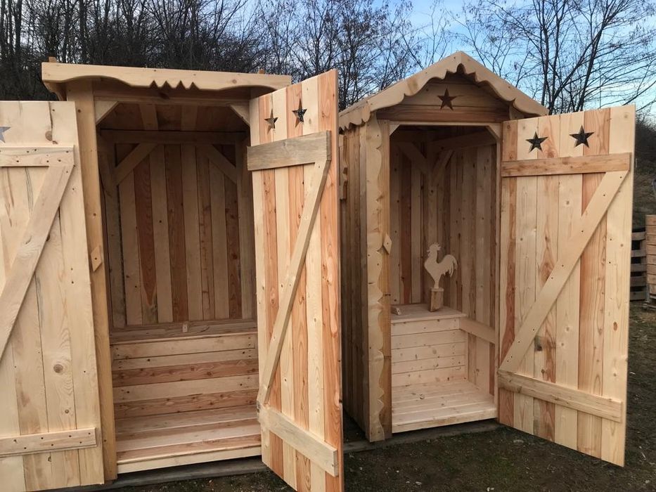 Wc gradina 4 modele Gura Raului • OLX.ro