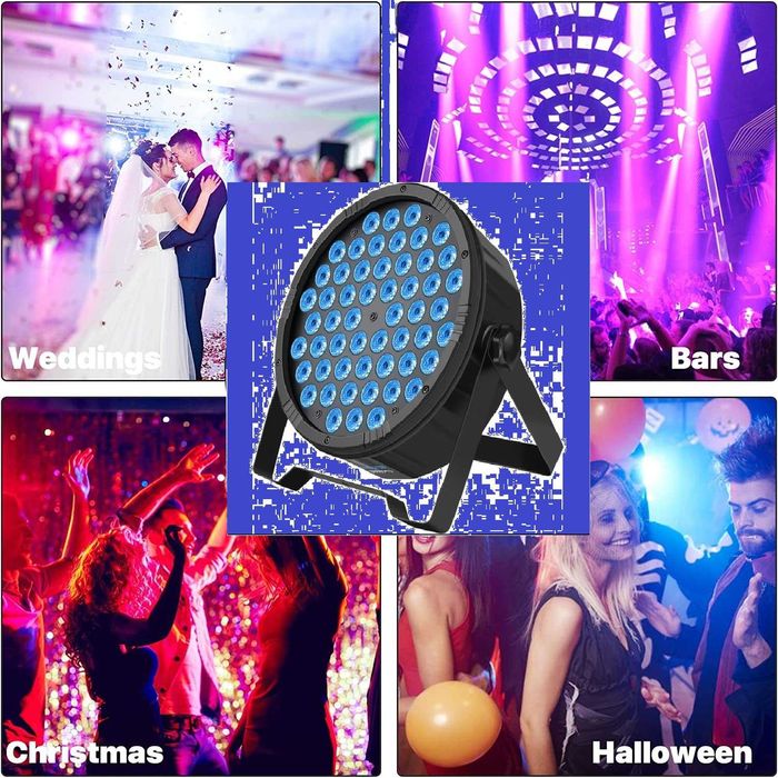 Proiector par led 54 RGBW*Orga de lumini Discoteca, Club*Arhitecturale ...