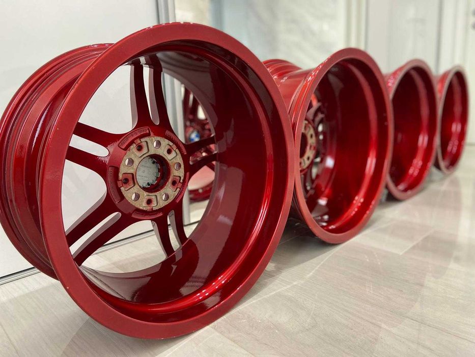 Jante Bmw style 313 M Originale Bmw seria 3 E90 E91 E92 E93 Candy Red ...