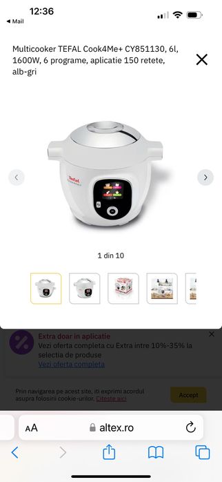 Multicooker Tefal Cook4Me Targoviste • OLX.ro