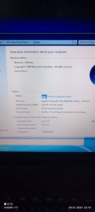 Лаптоп Lenovo G500 с. Волуяк • OLX.bg