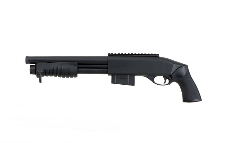 Pusca Shotgun Airsoft M401 EE Cu Incarcare Manuala/Spring 1,4 Joule ...