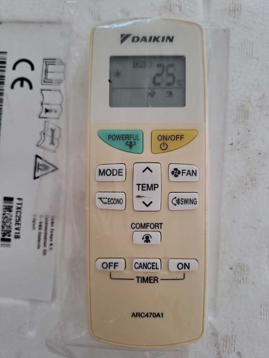 Дистанционни за климатик Daikin Daikin RTXB25C и Daikin RTXB35C гр. Пловдив Кючук Париж • OLX.bg