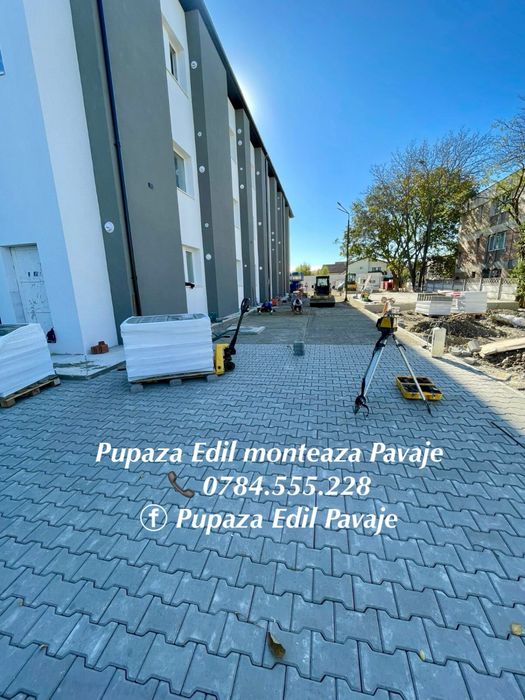 Montaj pavaj / pavele borduri rigole Focsani • OLX.ro