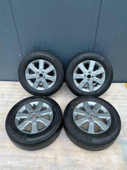 Jante noi R15 cu anvelope vara 195 65 R15 Logan Sandero Mcv Dokker ...