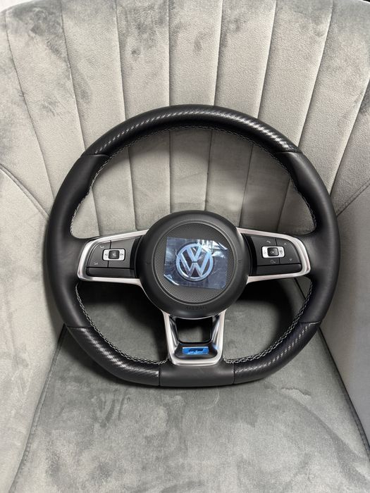 Volan Nou R Gti Gtd R Line Golf 5 6 7 8 Passat Cc B6 B7 B8 Arteon Targu Jiu • Olx Ro