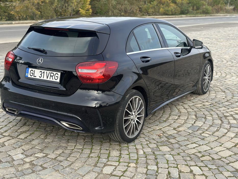 Mercedes-Benz A220d Amg line Rosu • OLX.ro
