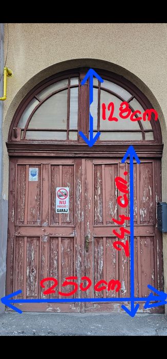 Poartă lemn veche Deva • OLX.ro