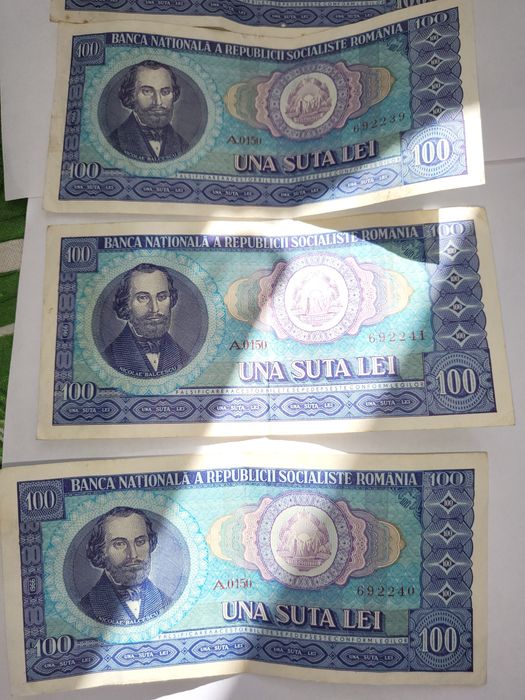 Vând bacnote de 100 lei din 1966 Ilfov Baneasa • OLX.ro