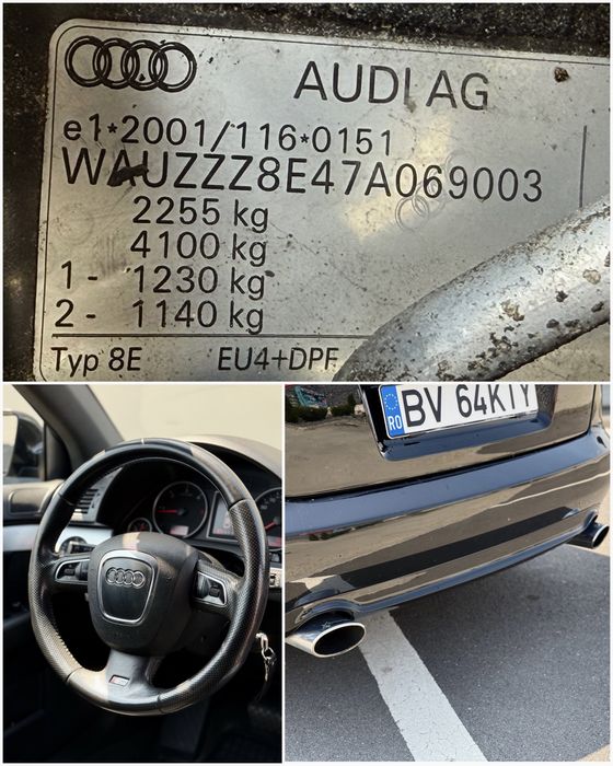 Audi A4 B7 S-Line 3.0 TDI Quattro Fagaras • OLX.ro