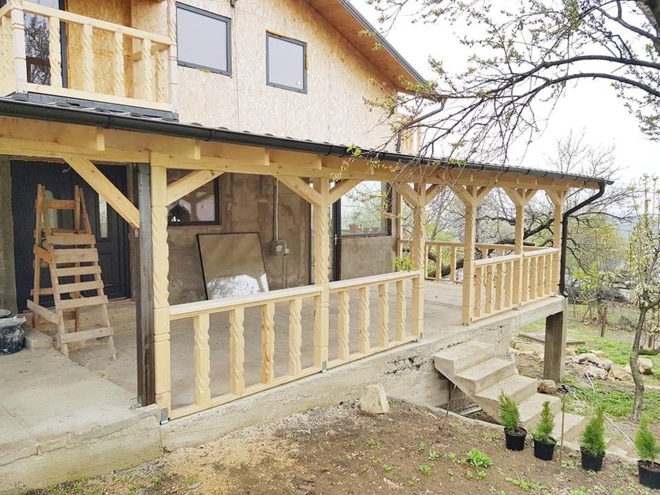 Foisoare de gradina terase pergole cabane din lemn Buzau • OLX.ro