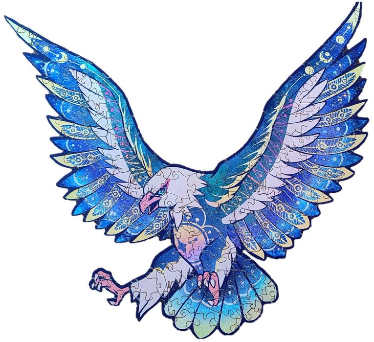 Ръчно изработен дървен пъзел Astral Eagle гр. София Захарна фабрика • OLX.bg