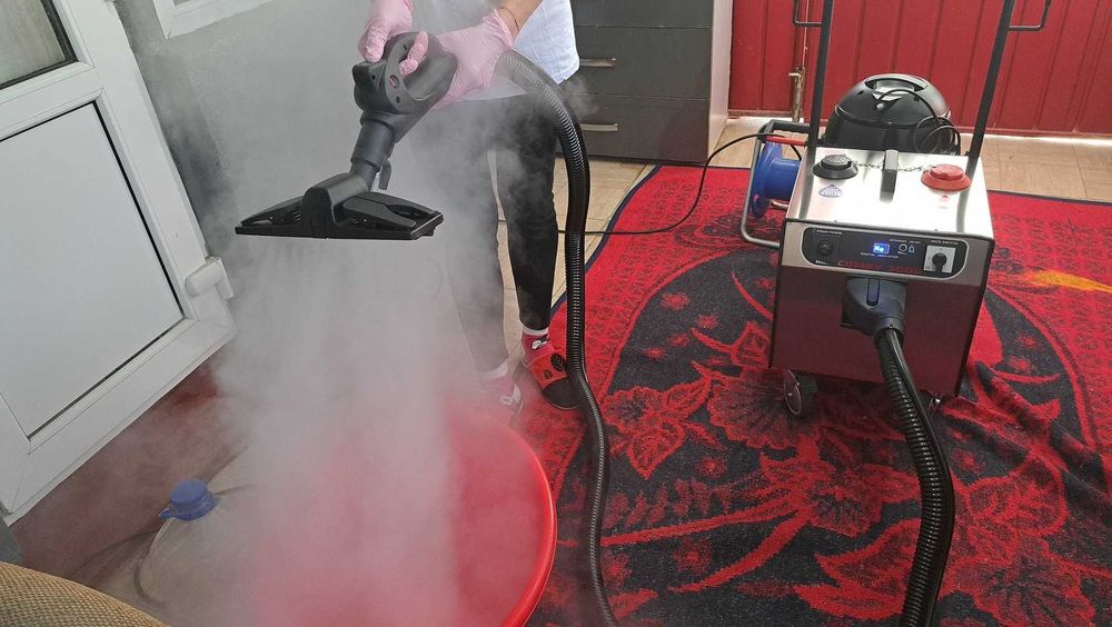 Aspirator injectie extractie cu aburi Steam Comby 3000 6 bar curatare ...