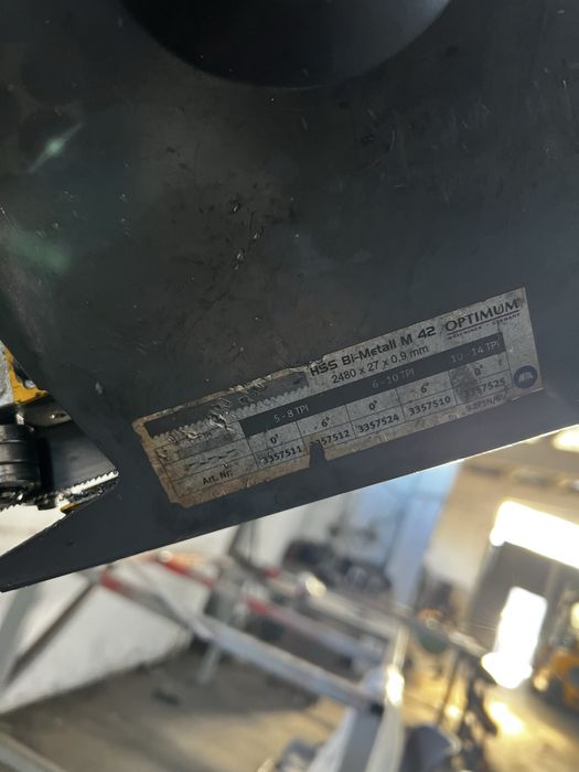 Fierastrau banda Optimum S275 debitare metal Pitesti • OLX.ro