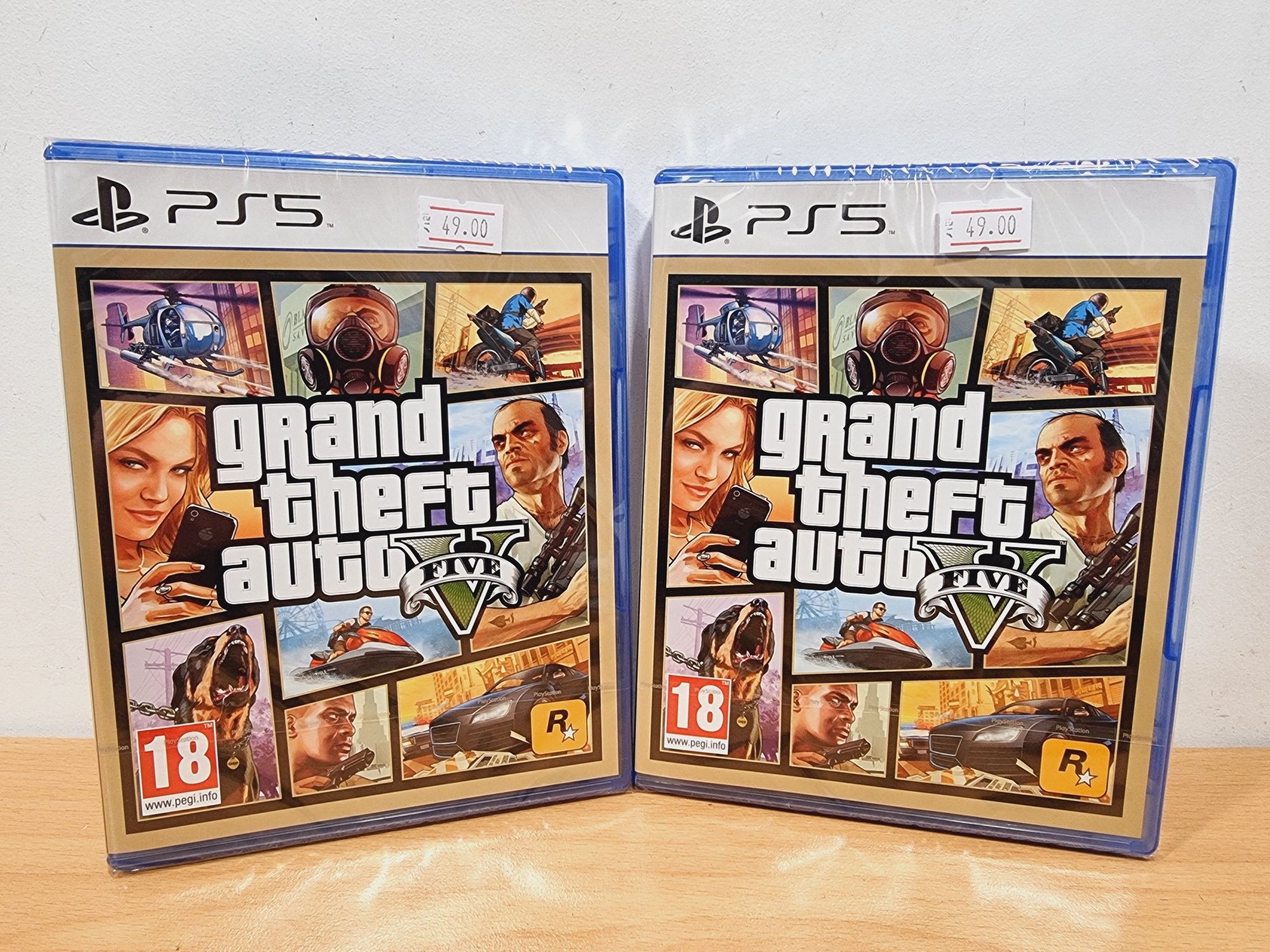 Чисто нова игра GRAND THEFT AUTO V за PS5 гр. Разград Орел • OLX.bg