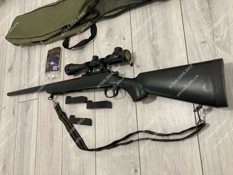 Pusca ~Metalica (PUTERE 5 JOULI++) (Aer Comprimat) ARC ~ MODEL NOU ...