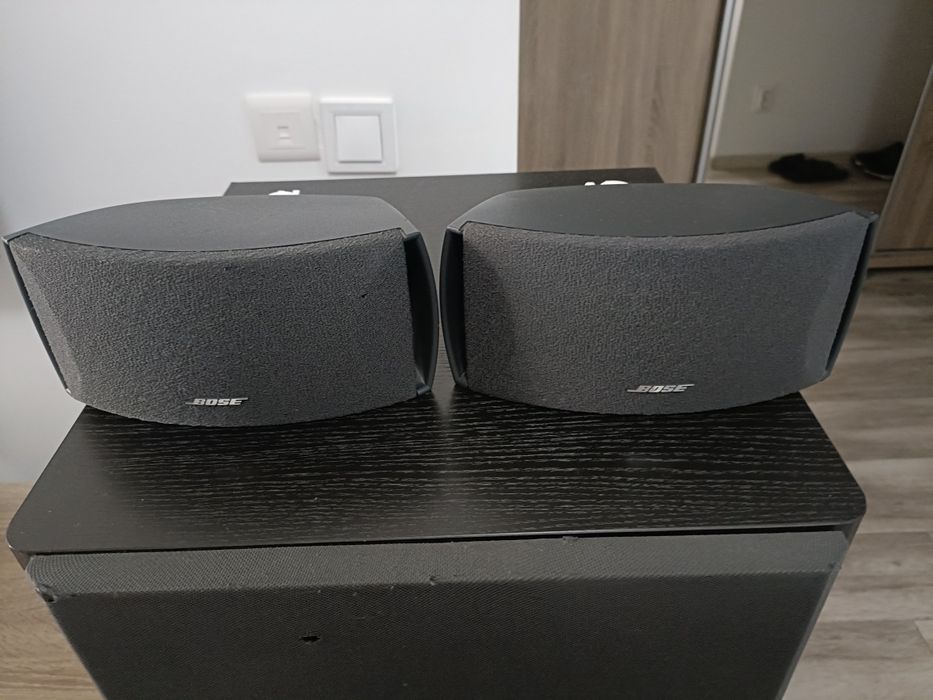 Bose AV 321 sateliți perfect funcționali + unitate media netestata ...