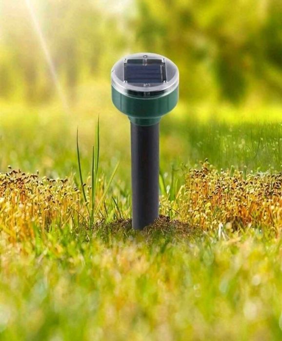 Aparat solar cu vibratii anti cartite si alti daunatori gradina, curte ...