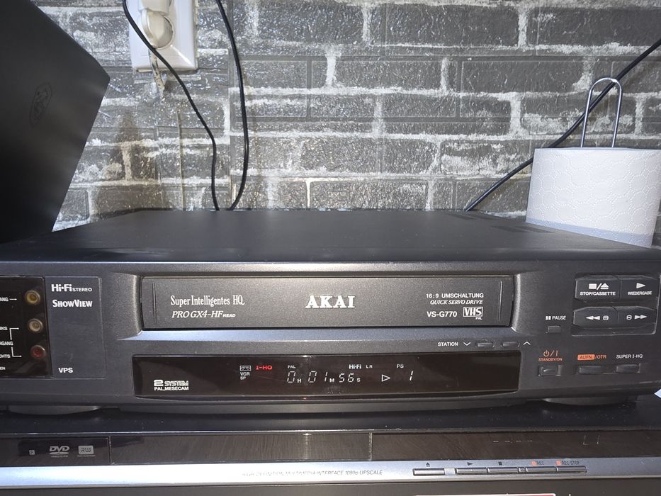 Videorecorder AKAI VS-G770 VHS Hi-Fi Stereo Model Premium Sacele • OLX.ro