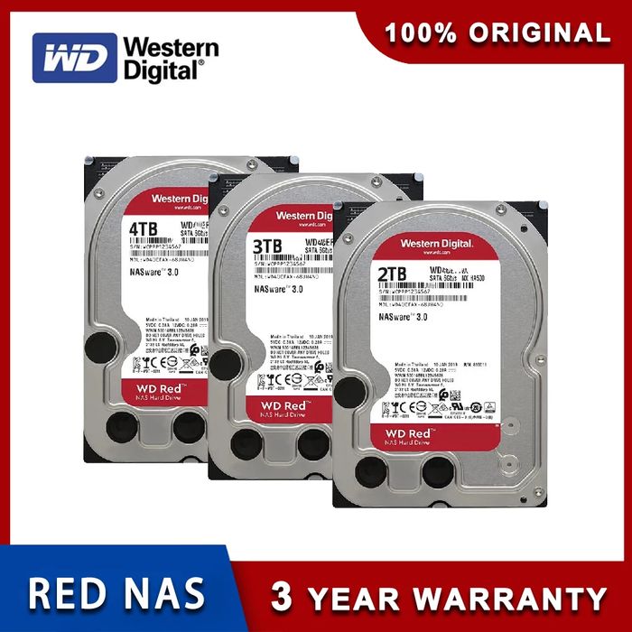 Sigilat! Hard Disk intern NAS WD RED 1TB 2TB 3TB 4TB 6TB NOU Bucuresti Sectorul 2 • OLX.ro