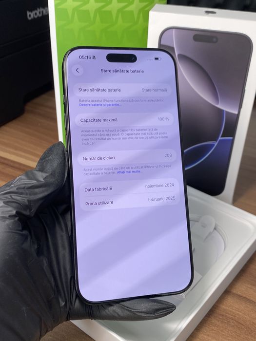 IPhone 16 Pro Max • 256 GB • Black Titanium Suceava • OLX.ro