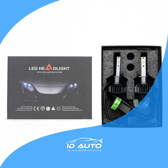 LED Крушки, Комплект, h1 h4 h7, лед, светлини, осветление гр. Пазарджик Идеален център • OLX.bg