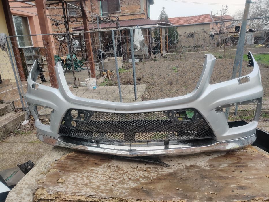 Предна Броня за Mercedes Benz W166 GL-classa AMG line 2012-2015 г. гр ...